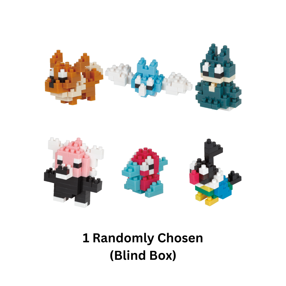 Nanoblock: Pokémon Mini - Pokémon Type Normal Set 1 (Blind Box) – Poke Zone